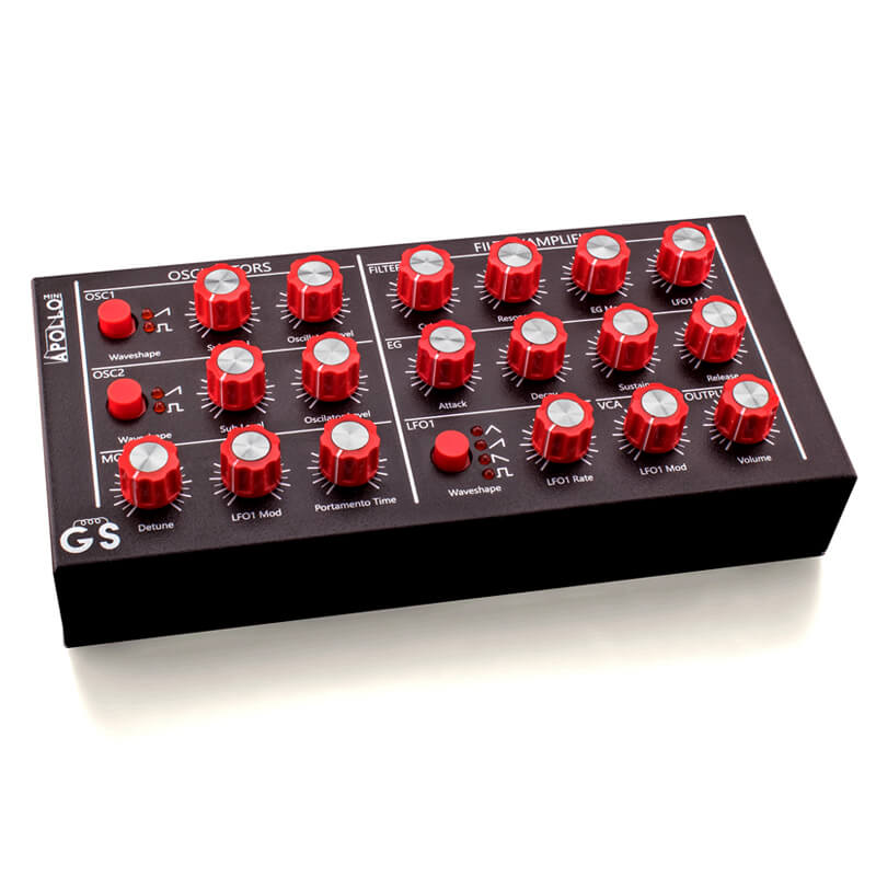 GS Apollo Mini sintetizador analógico - Midi-in